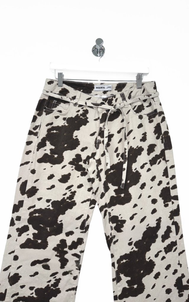 Wide Animal Print Vaca 1906 - INQUIETA