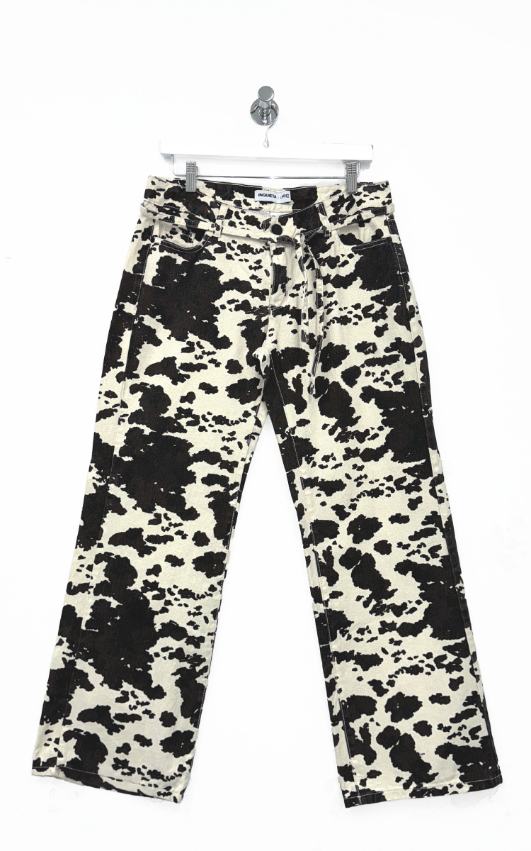 Wide Animal Print Vaca 1906 - INQUIETA